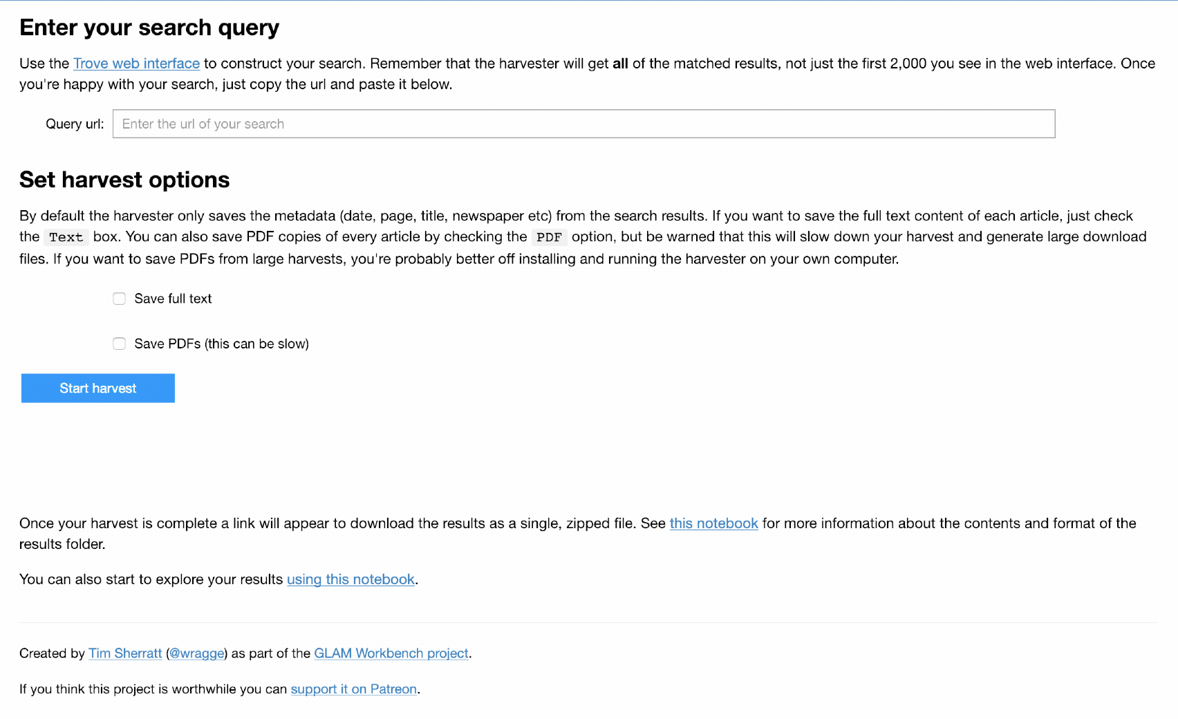 Trove Newspaper Gazette Harvester Glam Workbench